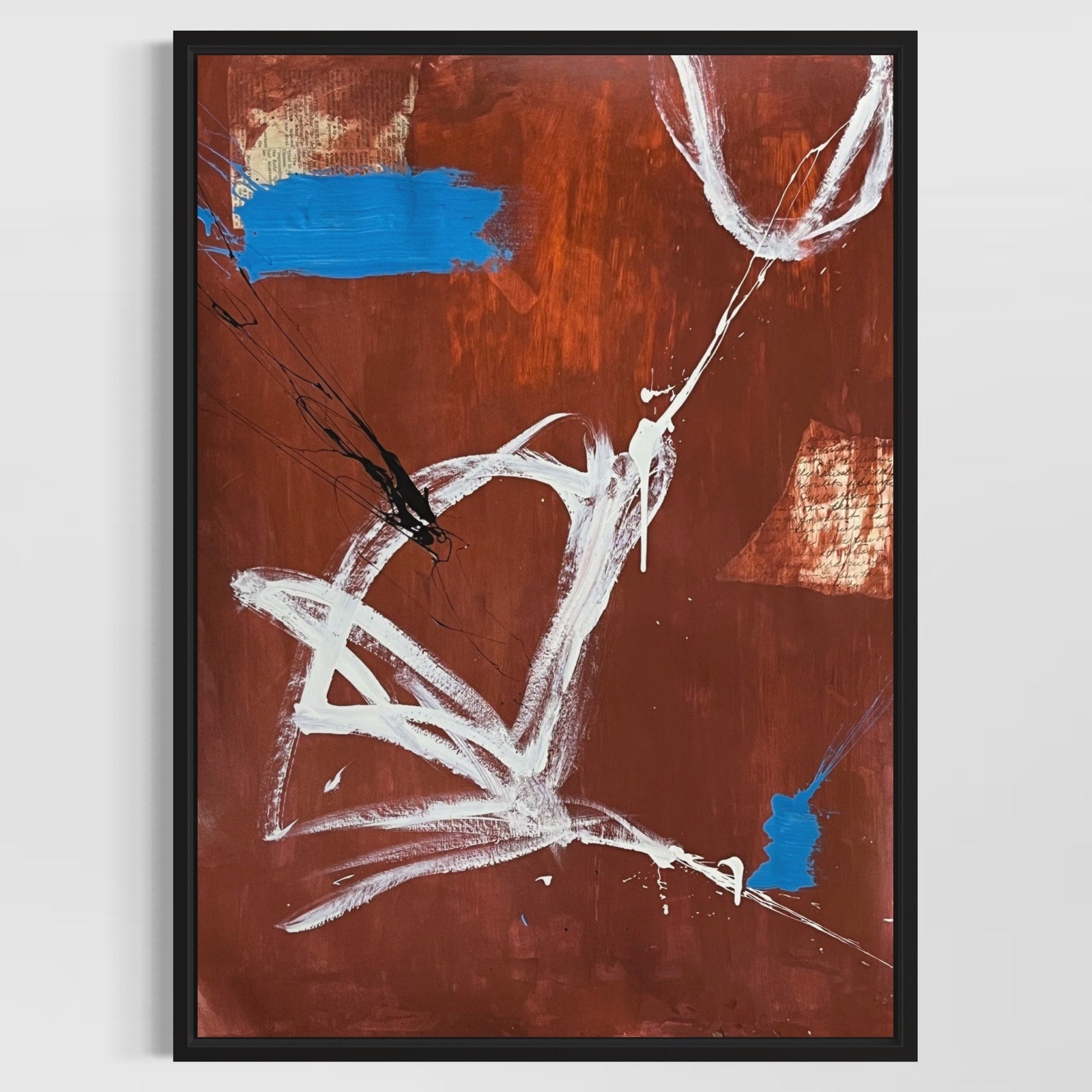 Original Mixed Media Abstract Art Painting 18x24 “Epicalyx" Signed ...